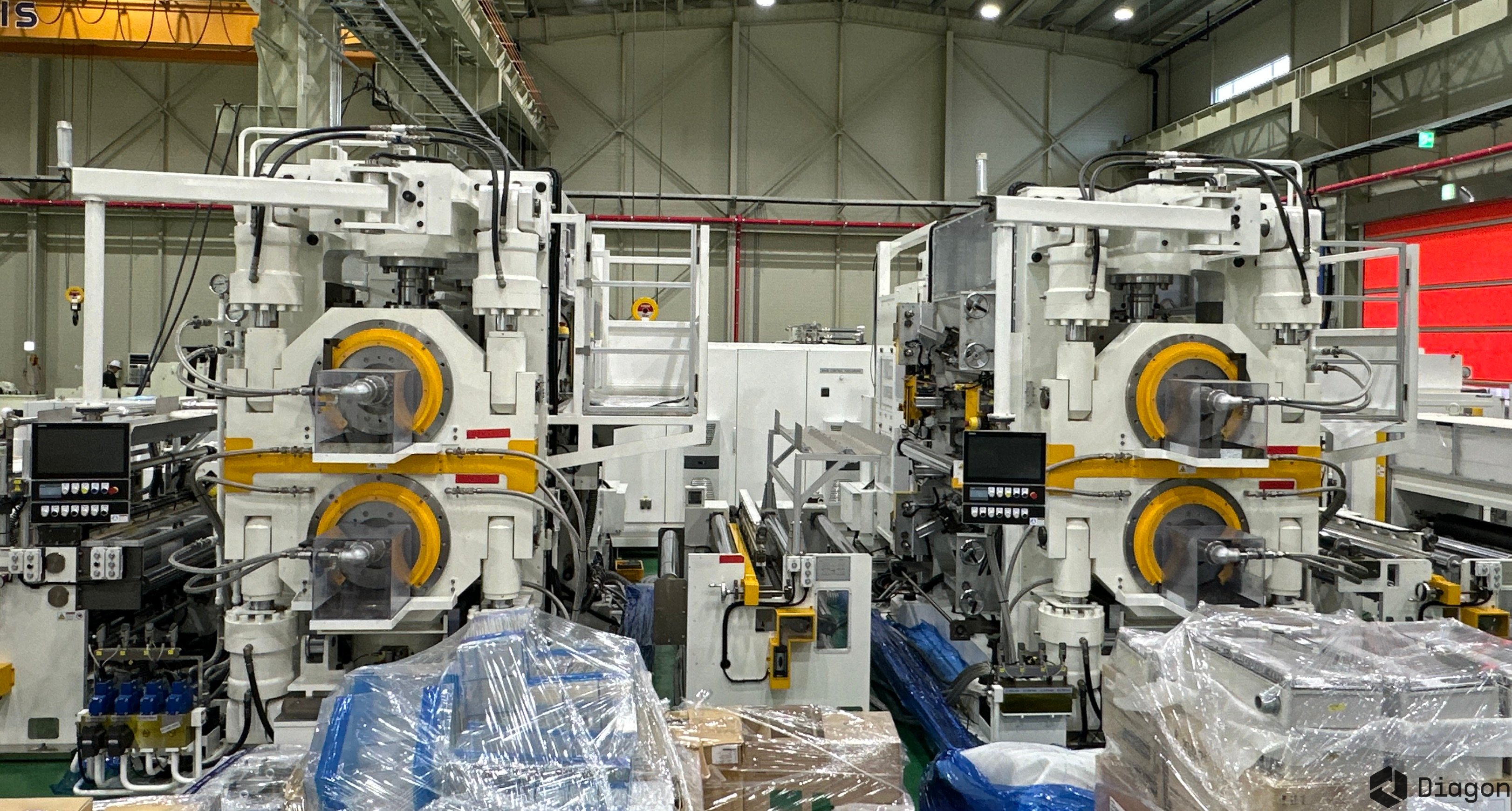 Anode Calendering Machine | Diagon